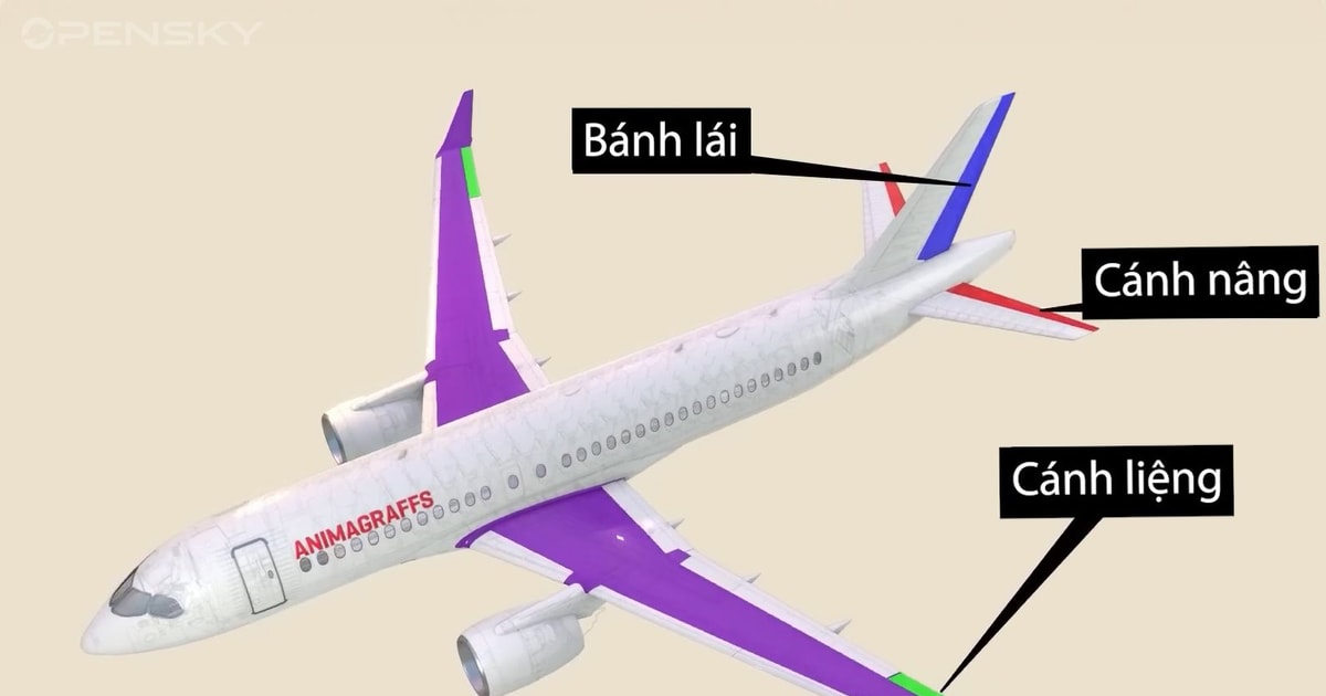 Máy bay chao liệng, lên xuống như thế nào?