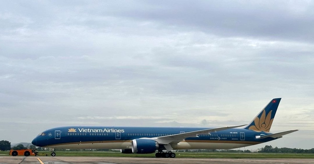 Vietnam Airlines về thêm tàu bay 787-10