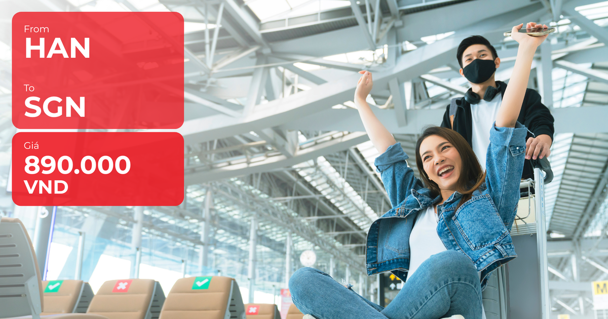 Giá vé máy bay ngày 6/10: Chặng Hà Nội - TP.HCM rẻ nhất 890.000 đồng