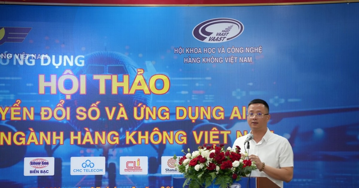 AI và chuyển đổi số sẽ là 'đòn bẩy chiến lược' của hàng không Việt Nam